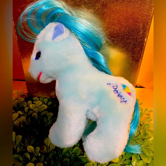 Animal Toy Imports | Toys | My Little Pony Fakie 983 Blue Pony Plush ...